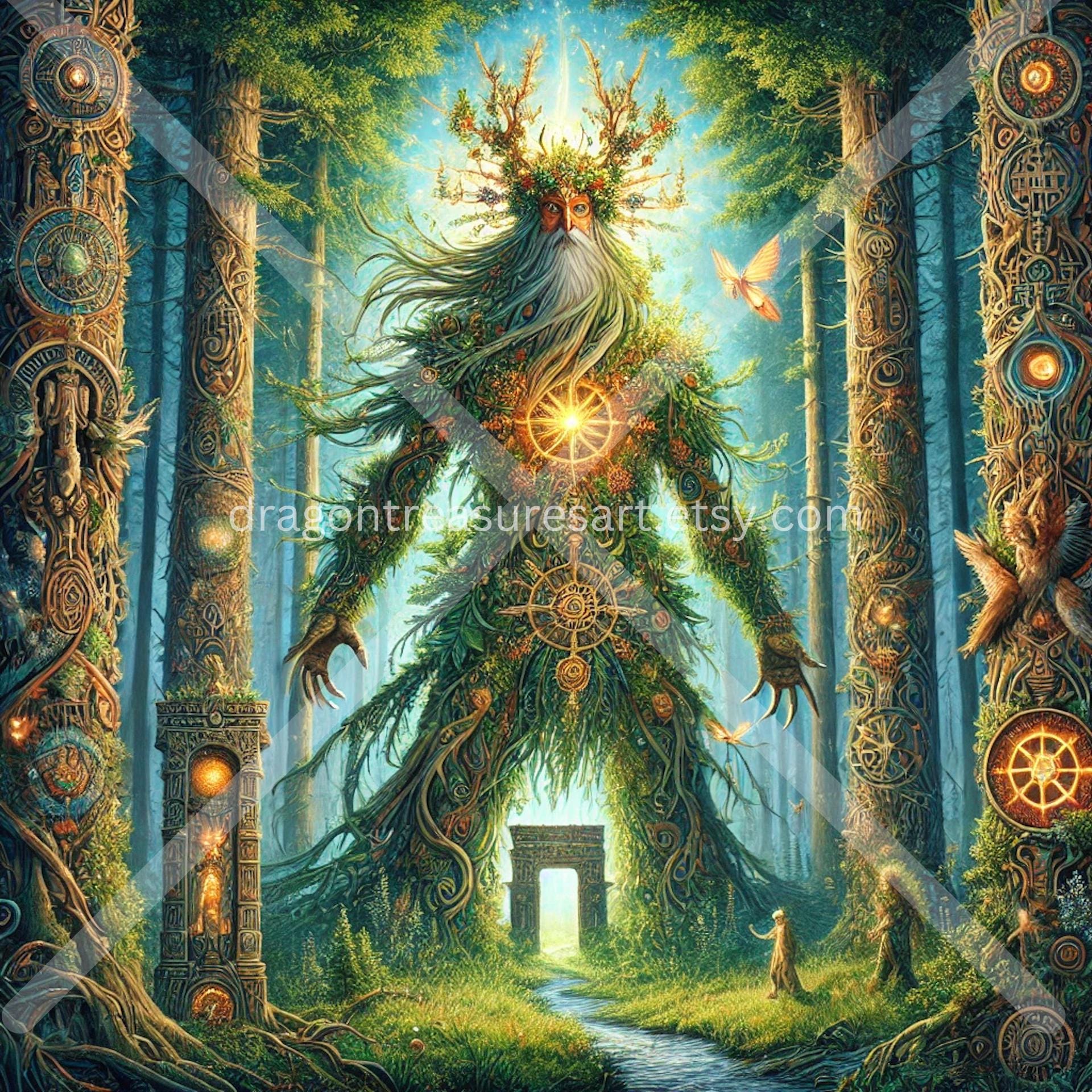 Leshy Download: Digital Art, Instant Downloadable Wallpaper ...