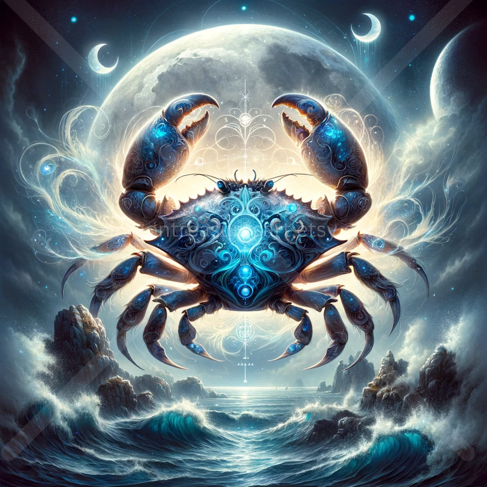 Cancer Download: Digital Art, Instant Downloadable Wallpaper ...