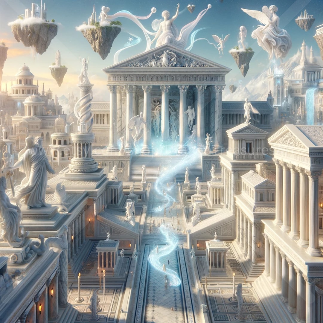 Olympus Download: Digital Art, Instant Downloadable Wallpaper ...