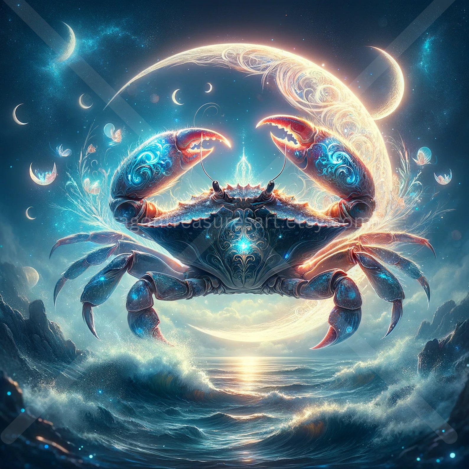 Cancer Download: Digital Art, Instant Downloadable Wallpaper ...