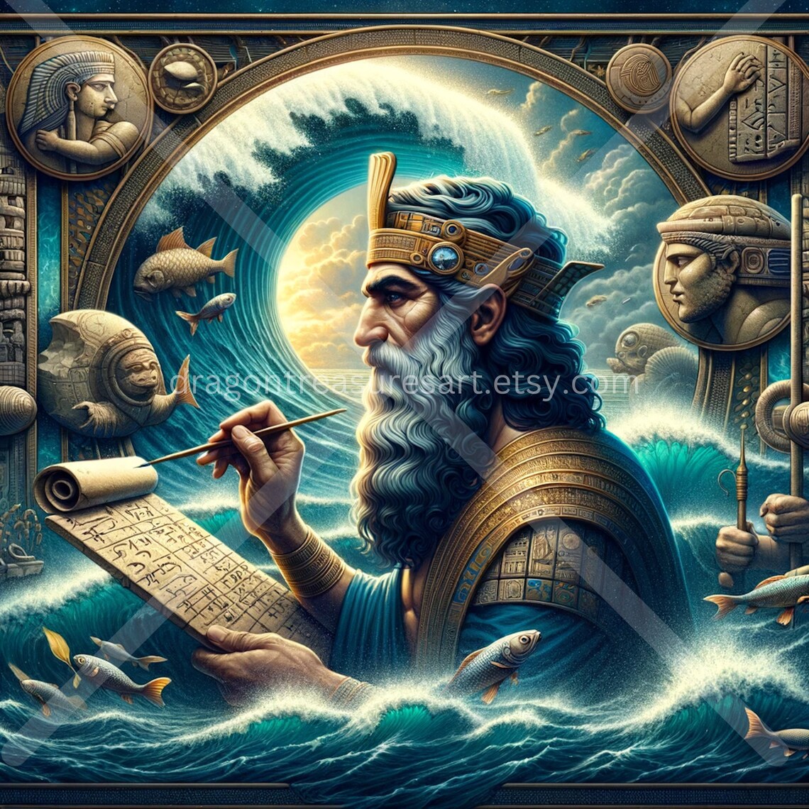 Enki (ea) Download: Digital Art, Instant Downloadable Wallpaper ...