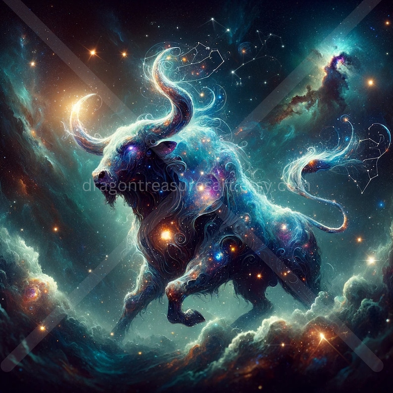 Taurus Download: Digital Art, Instant Downloadable Wallpaper ...