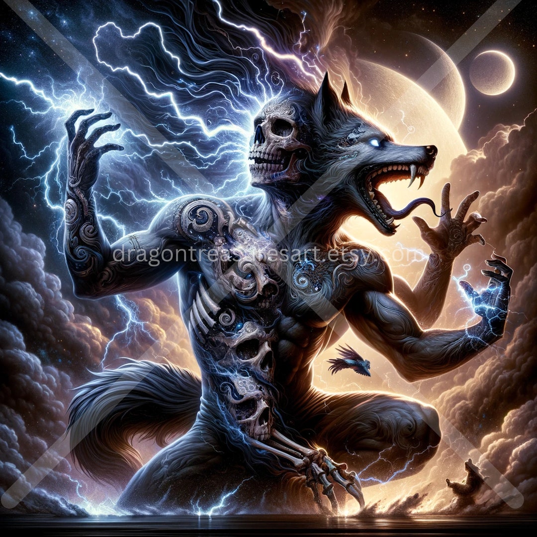 Xolotl Download: Digital Art, Instant Downloadable Wallpaper ...