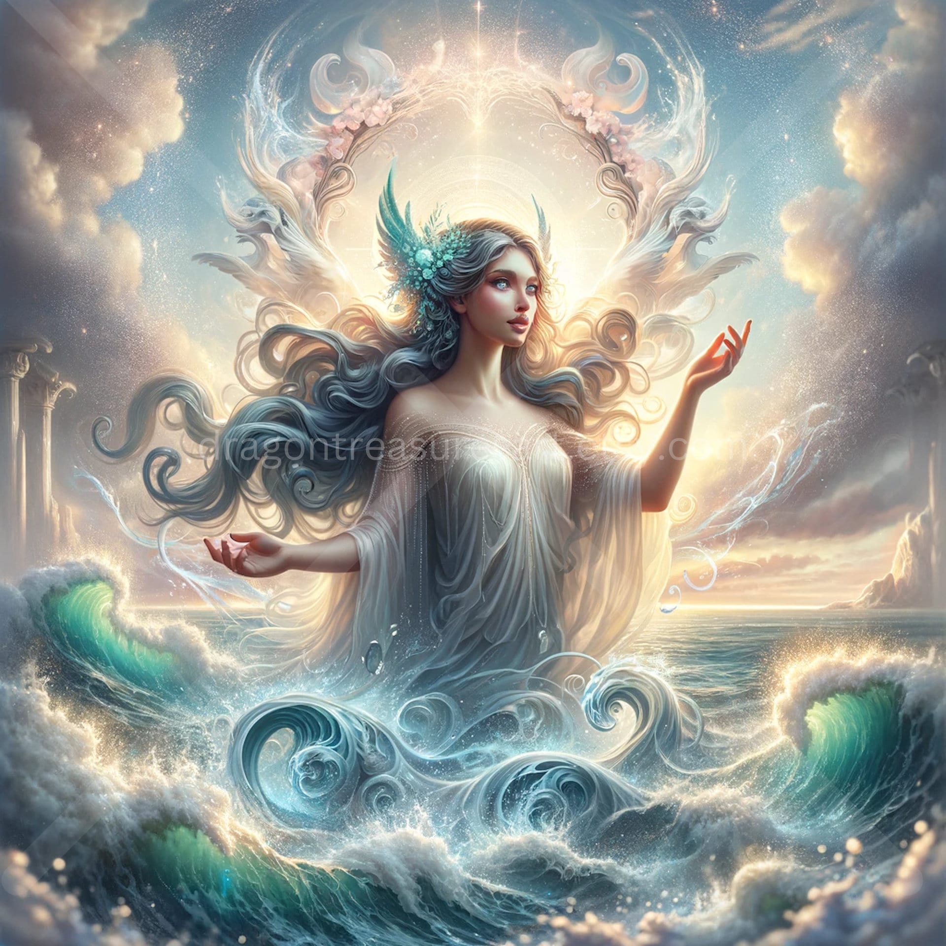 Aphrodite Download: Digital Art, Instant Downloadable Wallpaper ...