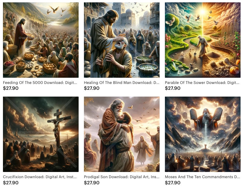 Christianity Collection Bundle: Digital Art, Instant Downloadable ...