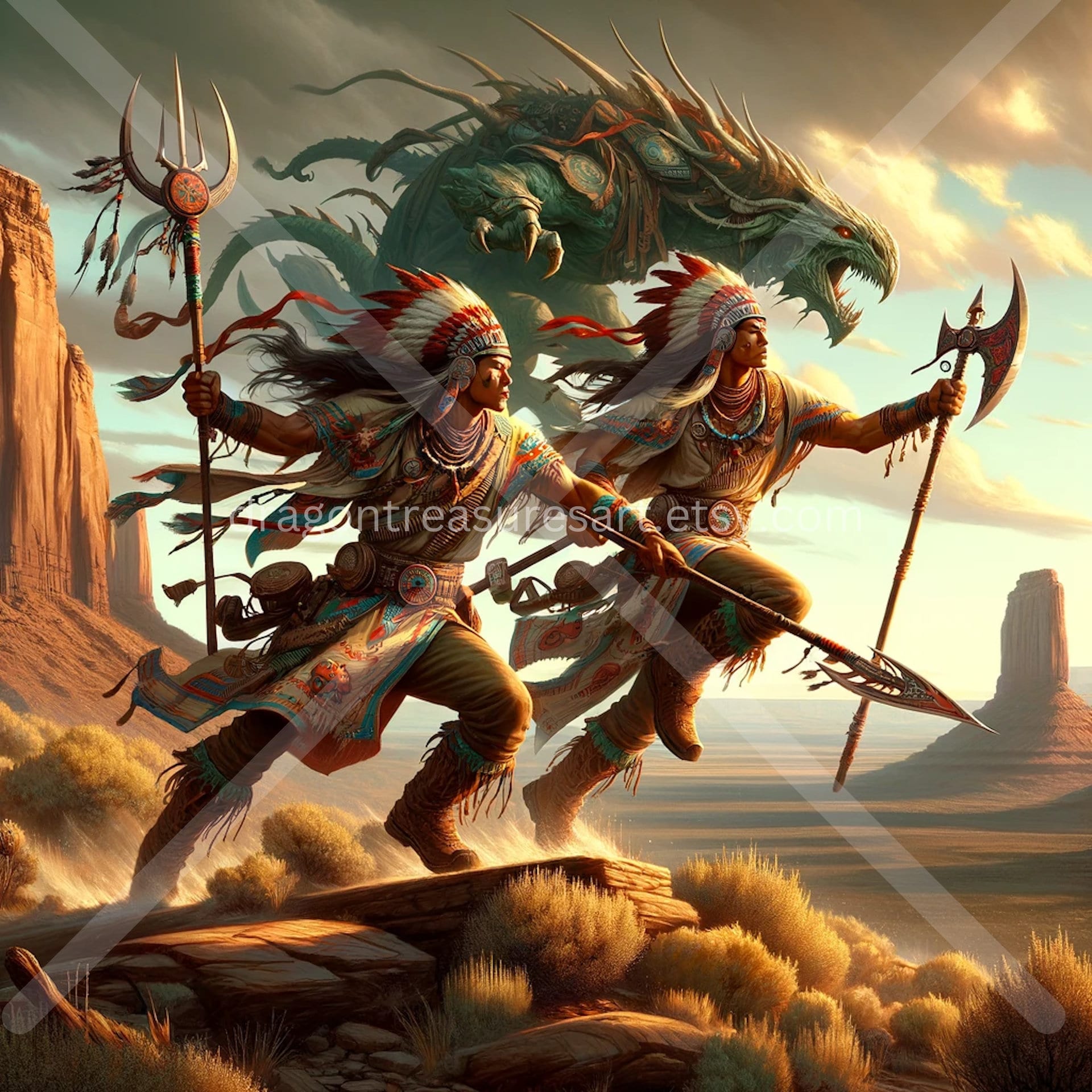 Hero Twins Download: Digital Art, Instant Downloadable Wallpaper ...