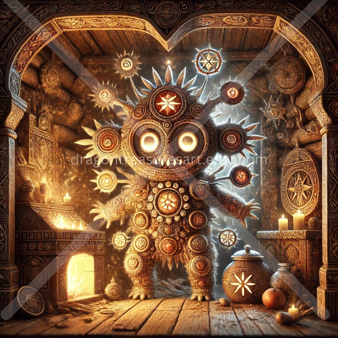 Domovoi Download: Digital Art, Instant Downloadable Wallpaper ...