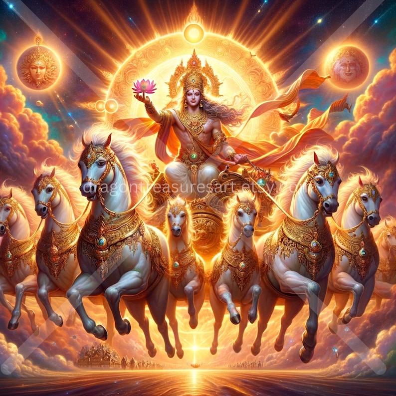 Surya Download: Digital Art, Instant Downloadable Wallpaper ...