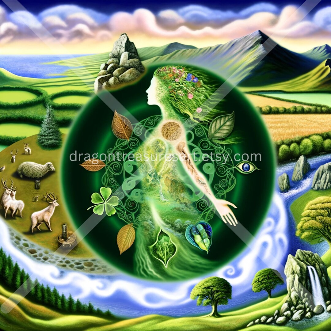 Danu Download: Digital Art, Instant Downloadable Wallpaper ...