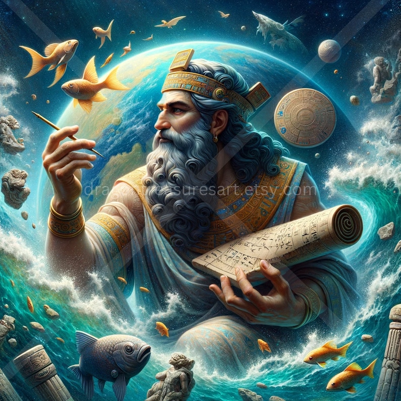 Enki (ea) Download: Digital Art, Instant Downloadable Wallpaper ...