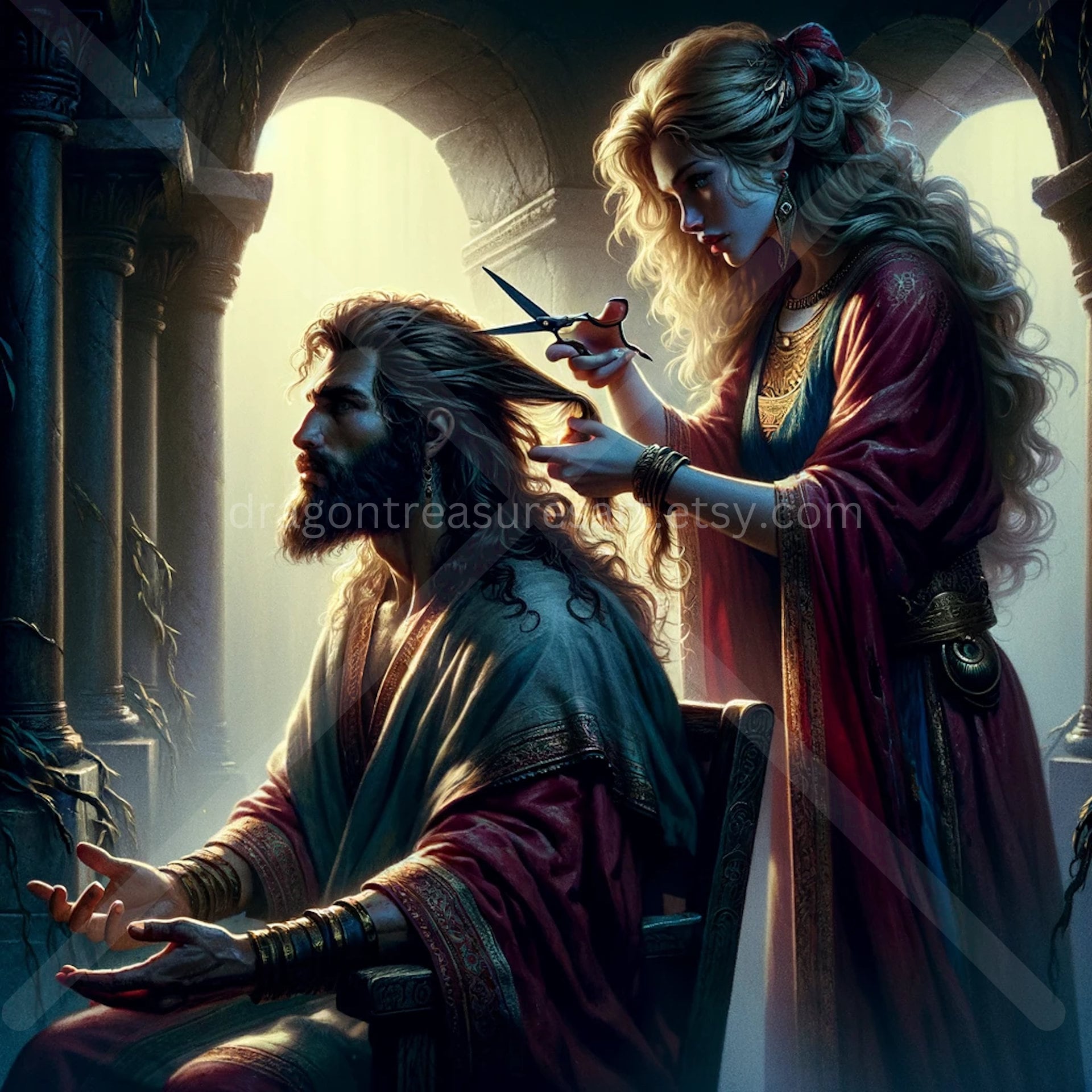 Samson Download: Digital Art, Instant Downloadable Wallpaper ...