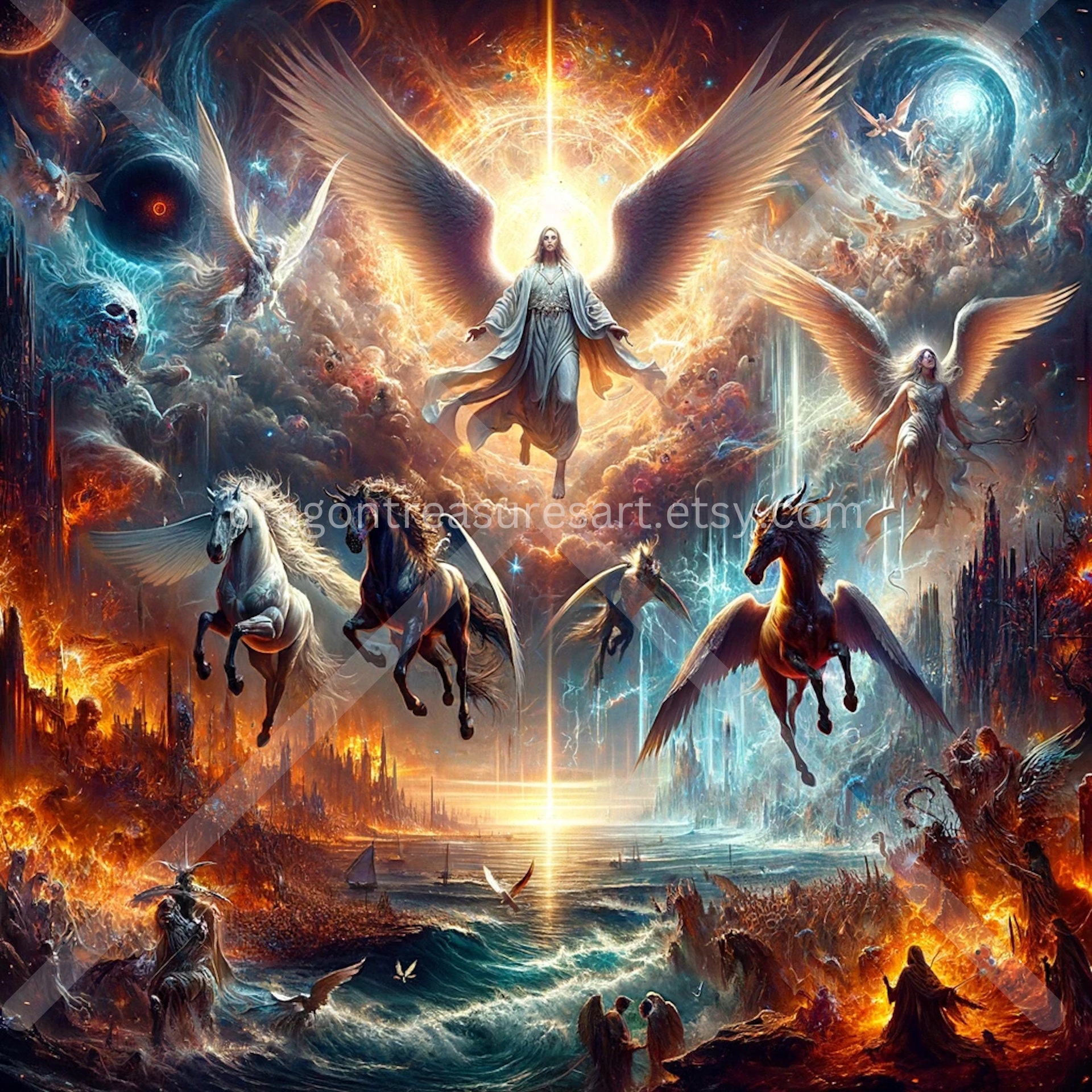 Apocalypse Download: Digital Art, Instant Downloadable Wallpaper ...