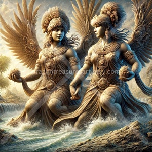 Lahmu & Lahamu Download: Digital Art, Instant Downloadable Wallpaper ...