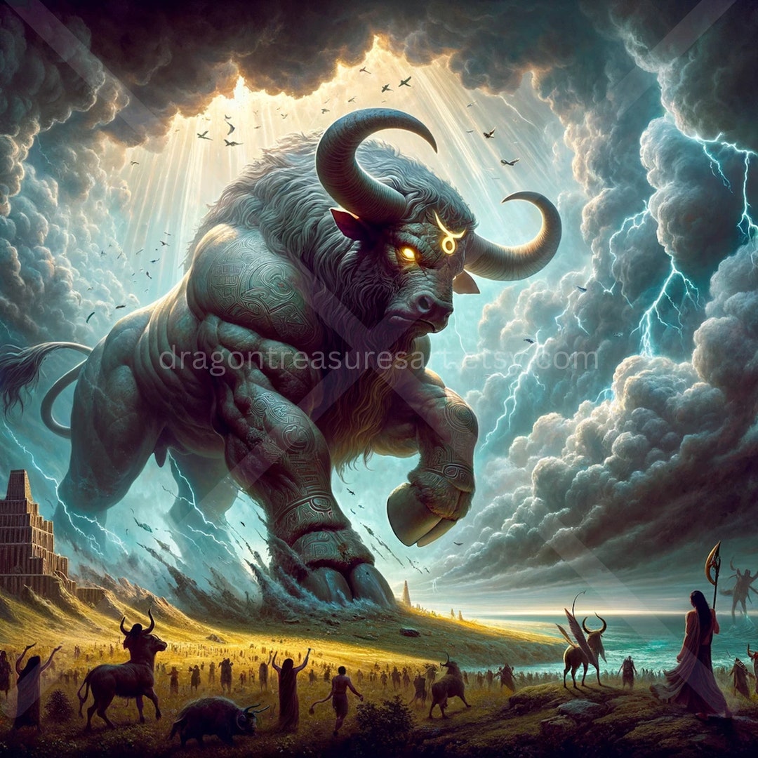 Gugalanna Download: Digital Art, Instant Downloadable Wallpaper ...