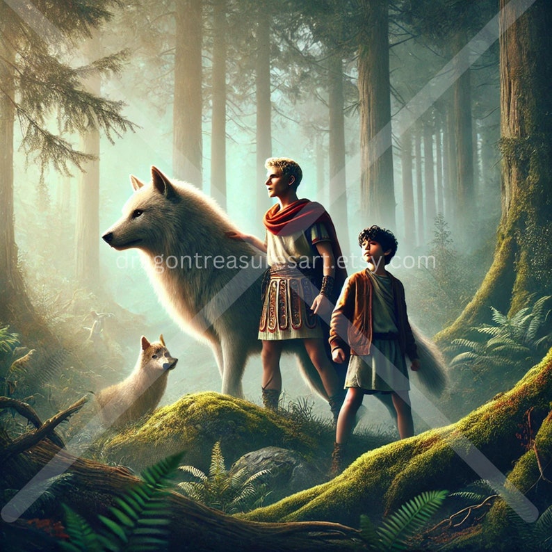 Romulus & Remus Download: Digital Art, Instant Downloadable Wallpaper ...