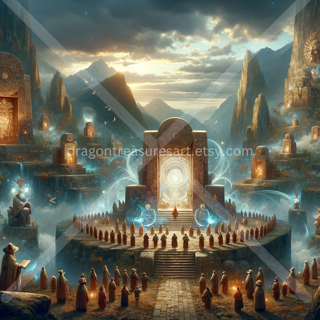 Huacas Download: Digital Art, Instant Downloadable Wallpaper ...