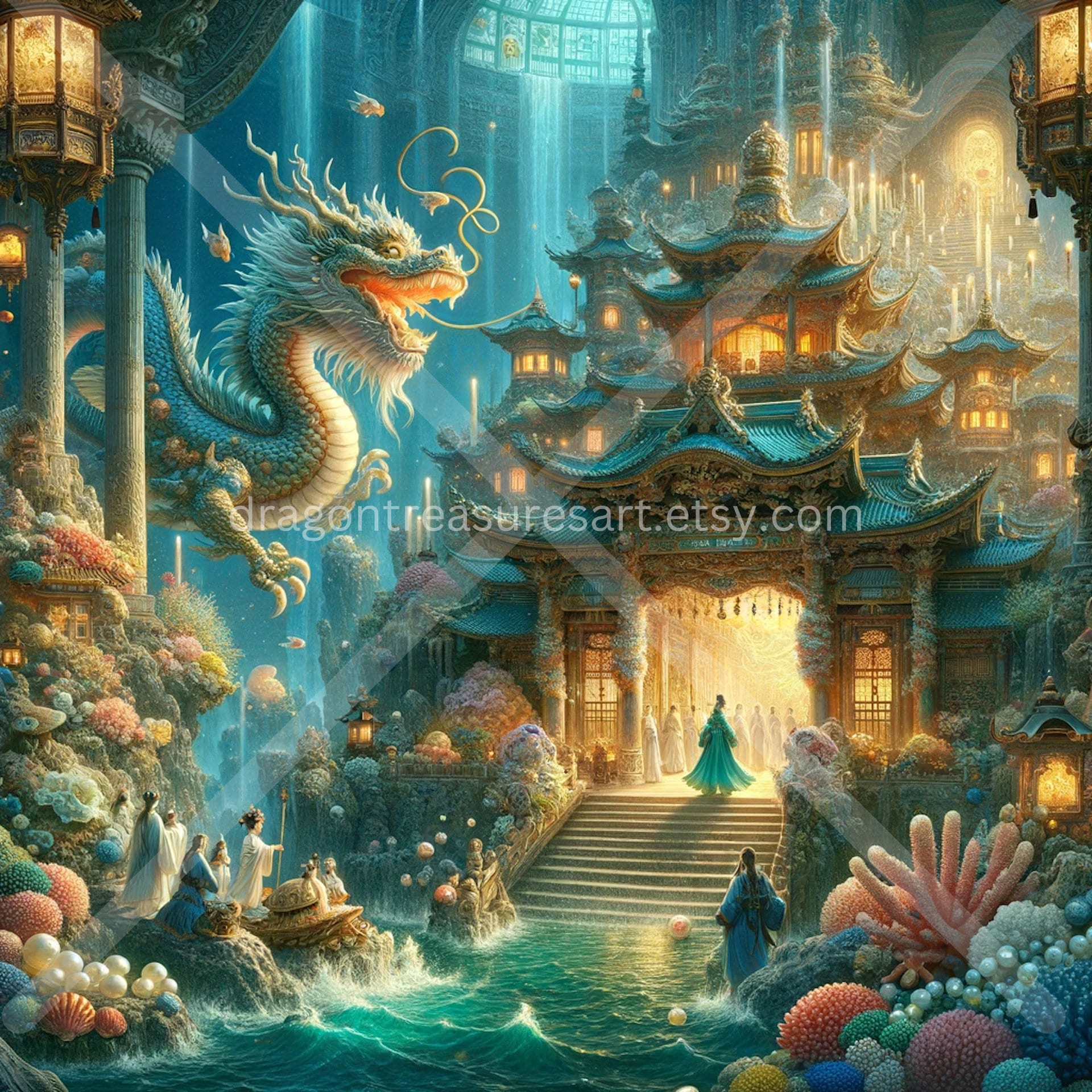 Urashima Taro Download: Digital Art, Instant Downloadable Wallpaper ...