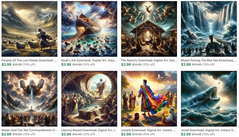 Christianity Collection Bundle: Digital Art, Instant Downloadable ...