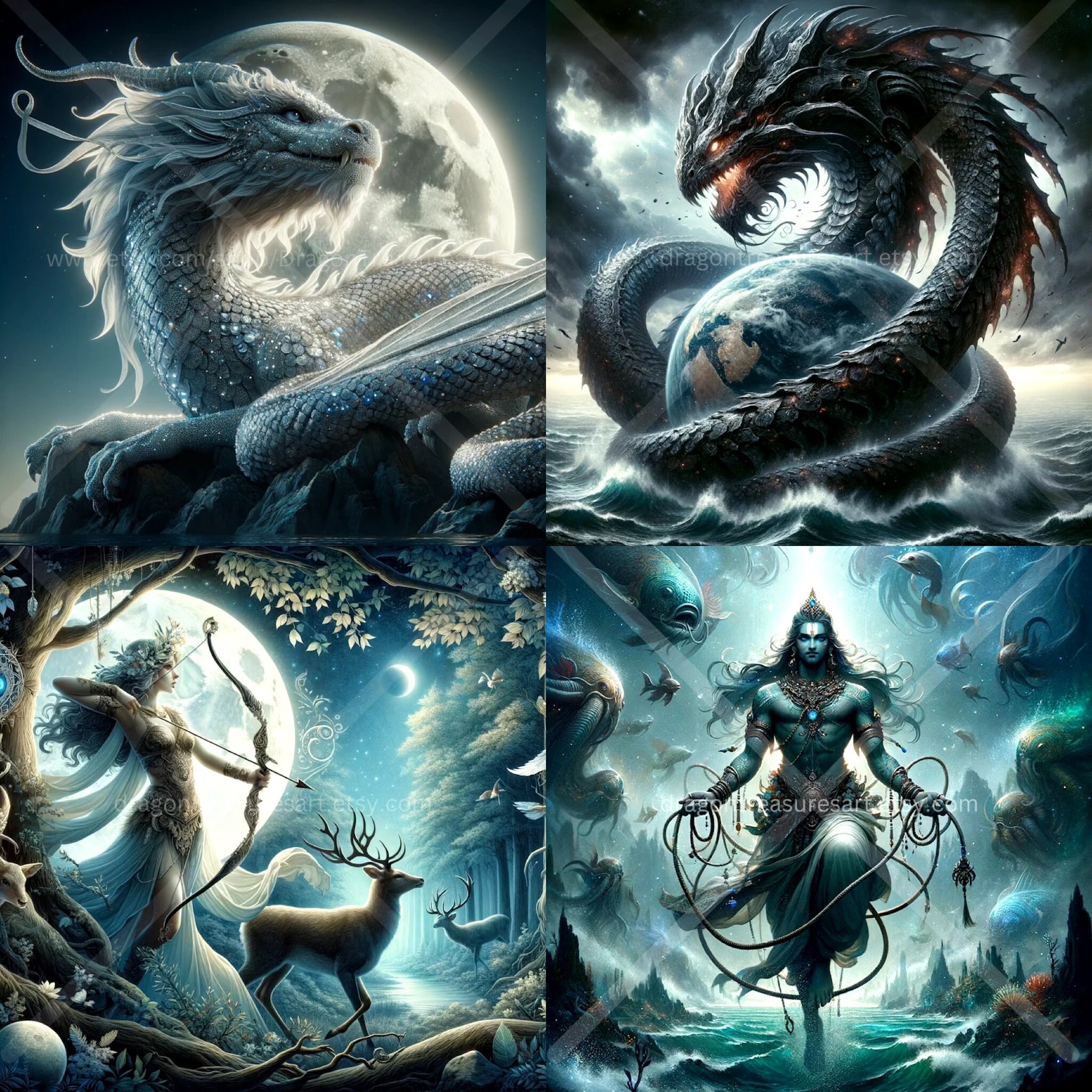 Custom Fantasy Art Commission - Bring Your Vision to Life - Etsy