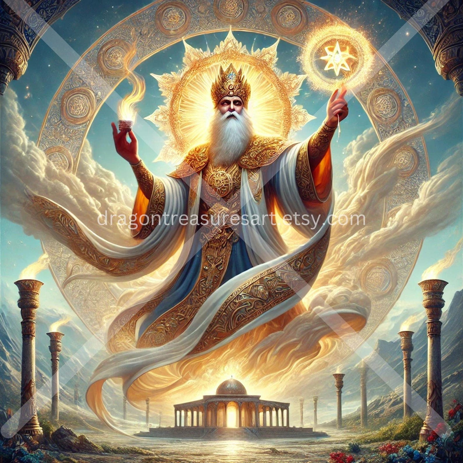 Zoroaster (zarathustra) Download: Digital Art, Instant Downloadable ...