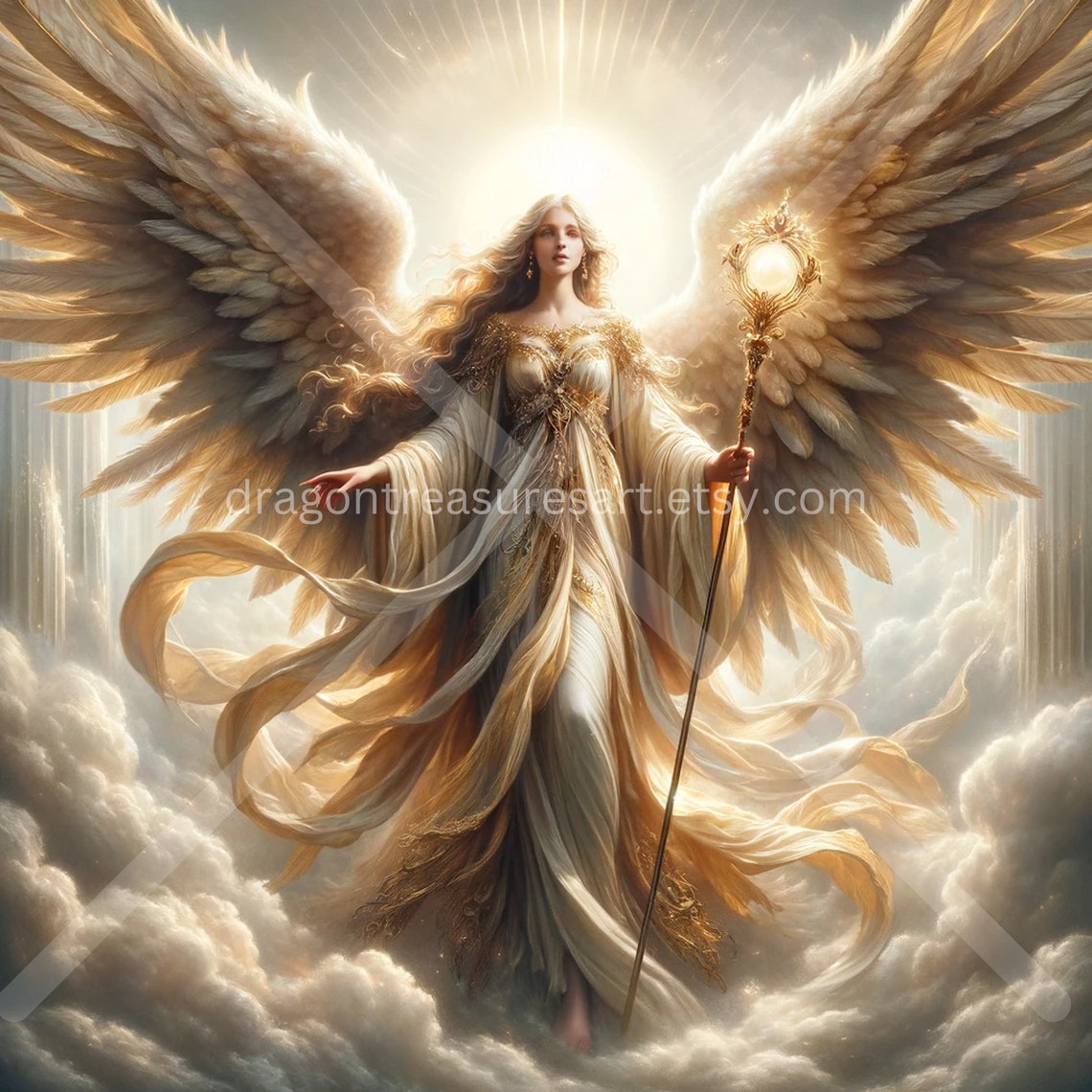 Arch Angel Download: Digital Art, Instant Downloadable Wallpaper ...