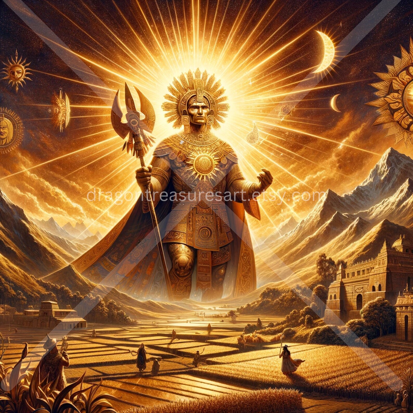 Inti Download: Digital Art, Instant Downloadable Wallpaper ...