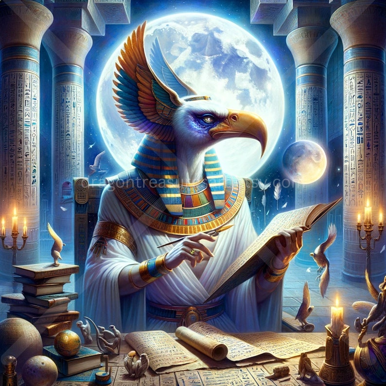 Thoth Download: Digital Art, Instant Downloadable Wallpaper ...