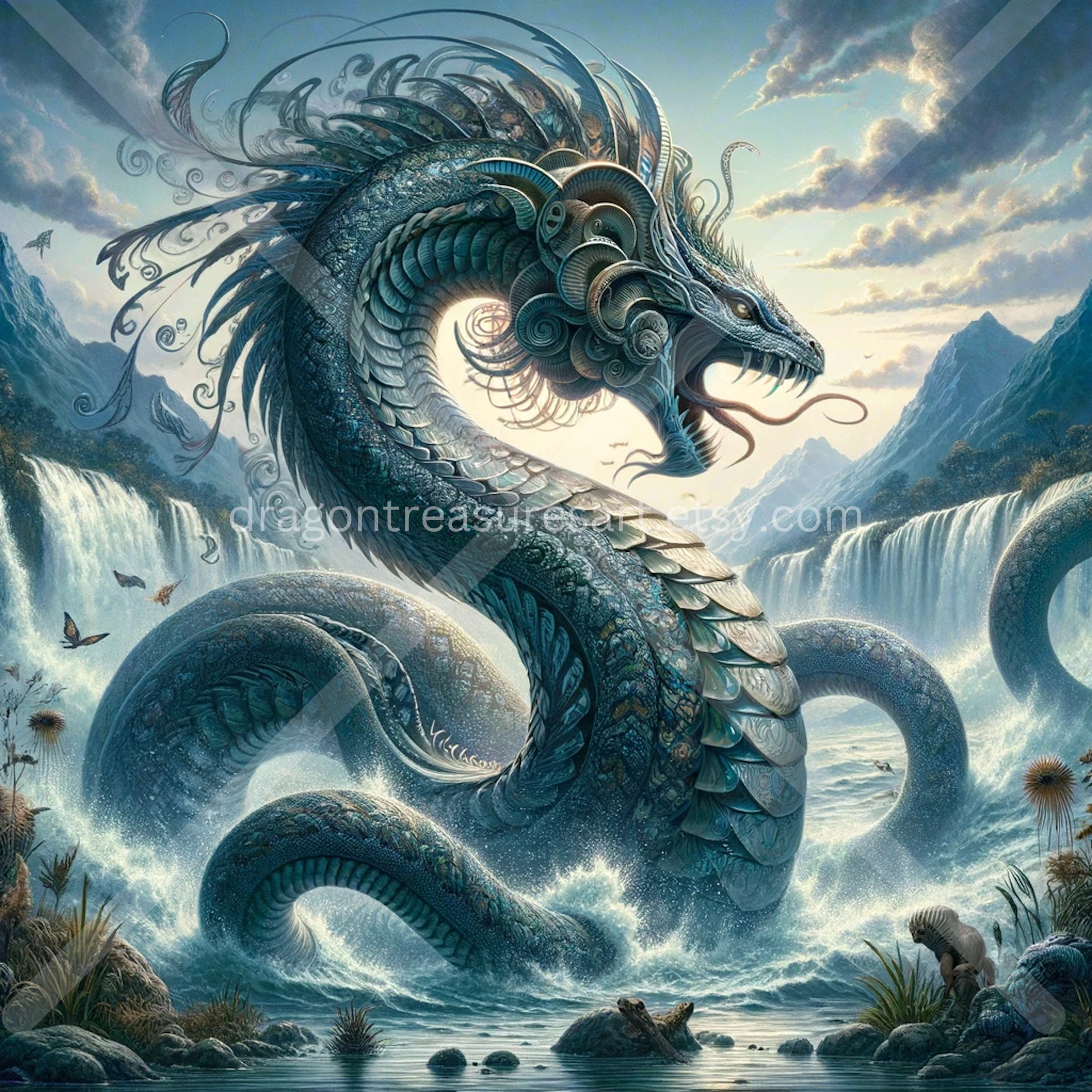 Yacumama Download: Digital Art, Instant Downloadable Wallpaper ...