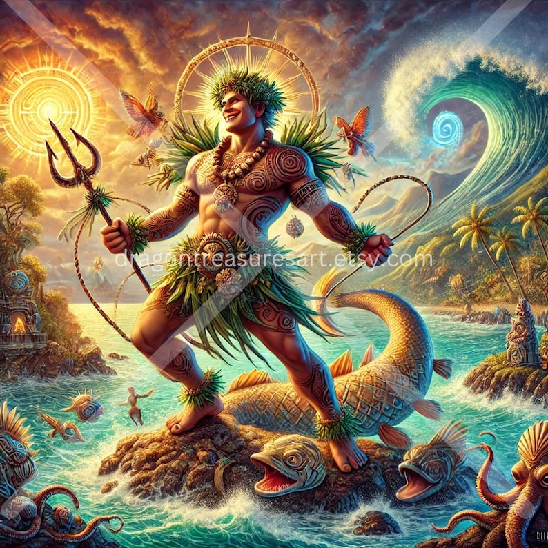 Maui Download: Digital Art, Instant Downloadable Wallpaper ...