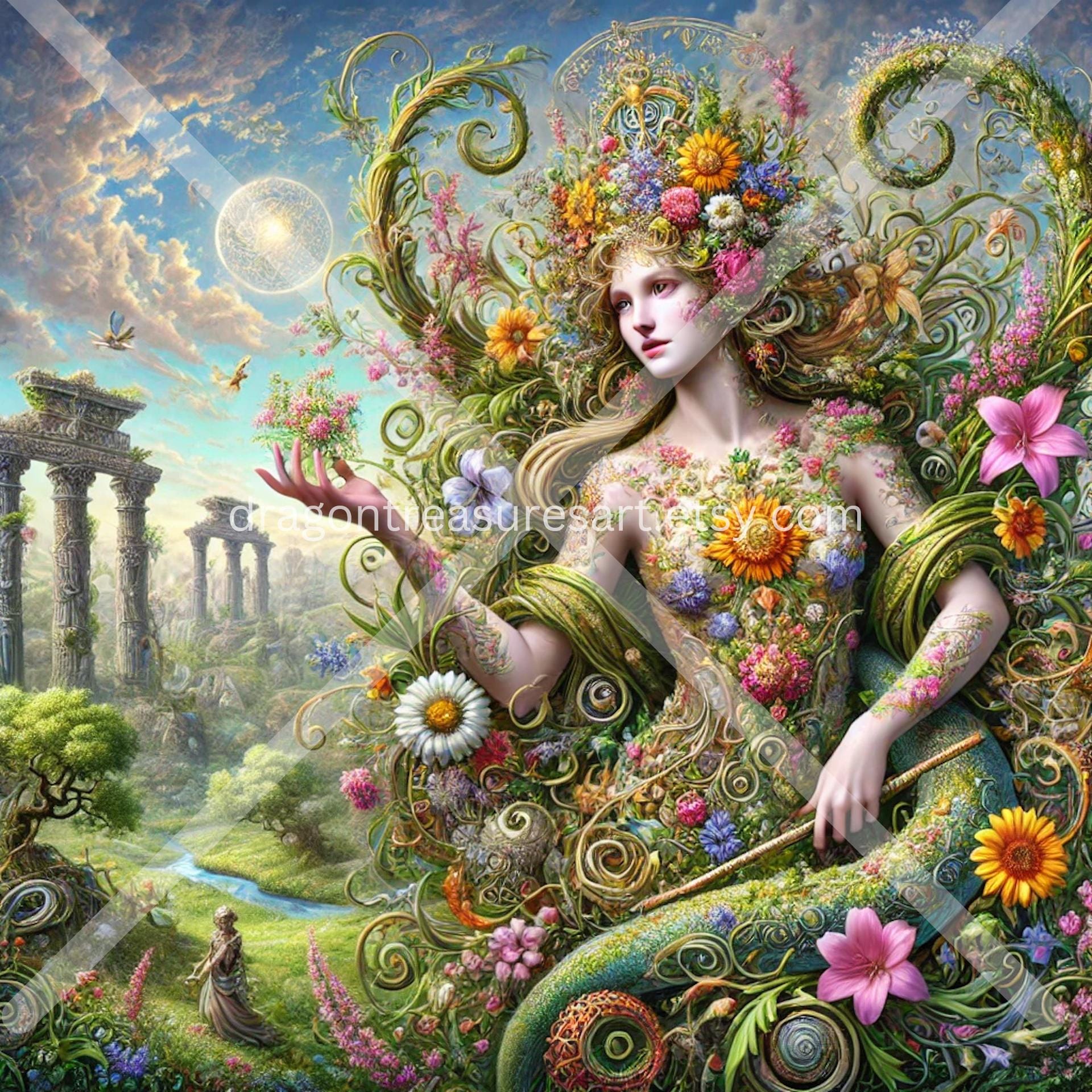 Vesna Download: Digital Art, Instant Downloadable Wallpaper ...