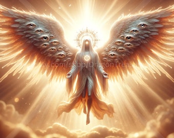 Fire Angel Download: Digital Art, Instant Downloadable Wallpaper ...