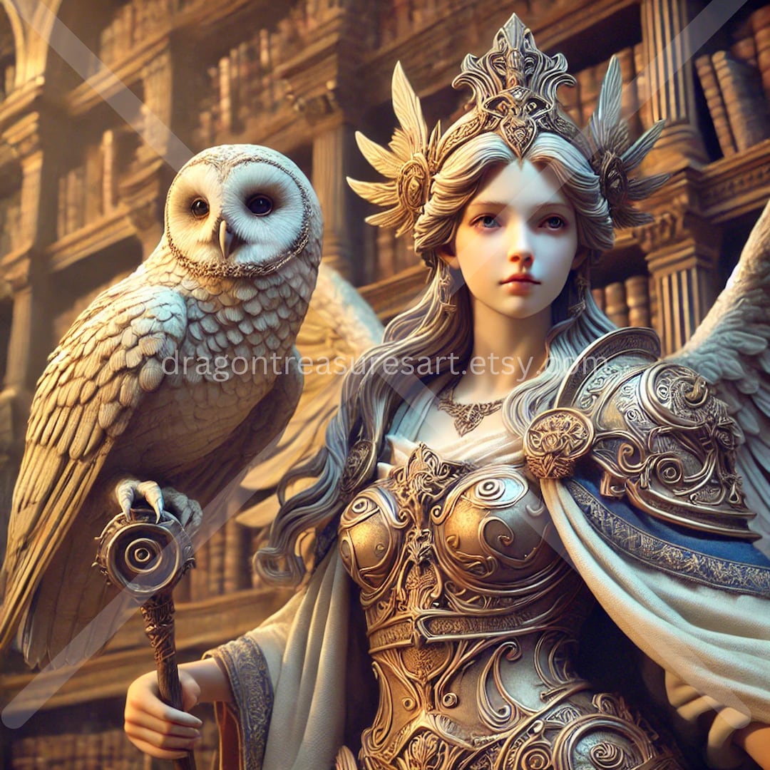 Minerva Download: Digital Art, Instant Downloadable Wallpaper ...
