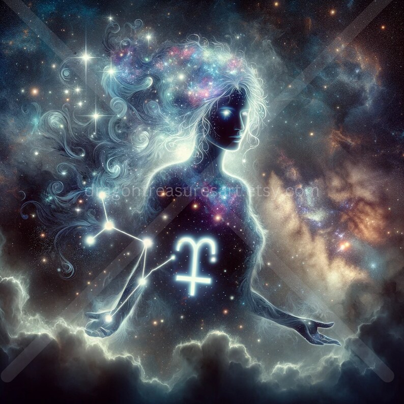 Virgo Download: Digital Art, Instant Downloadable Wallpaper ...