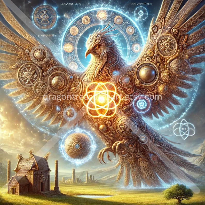 Gamayun Download: Digital Art, Instant Downloadable Wallpaper ...