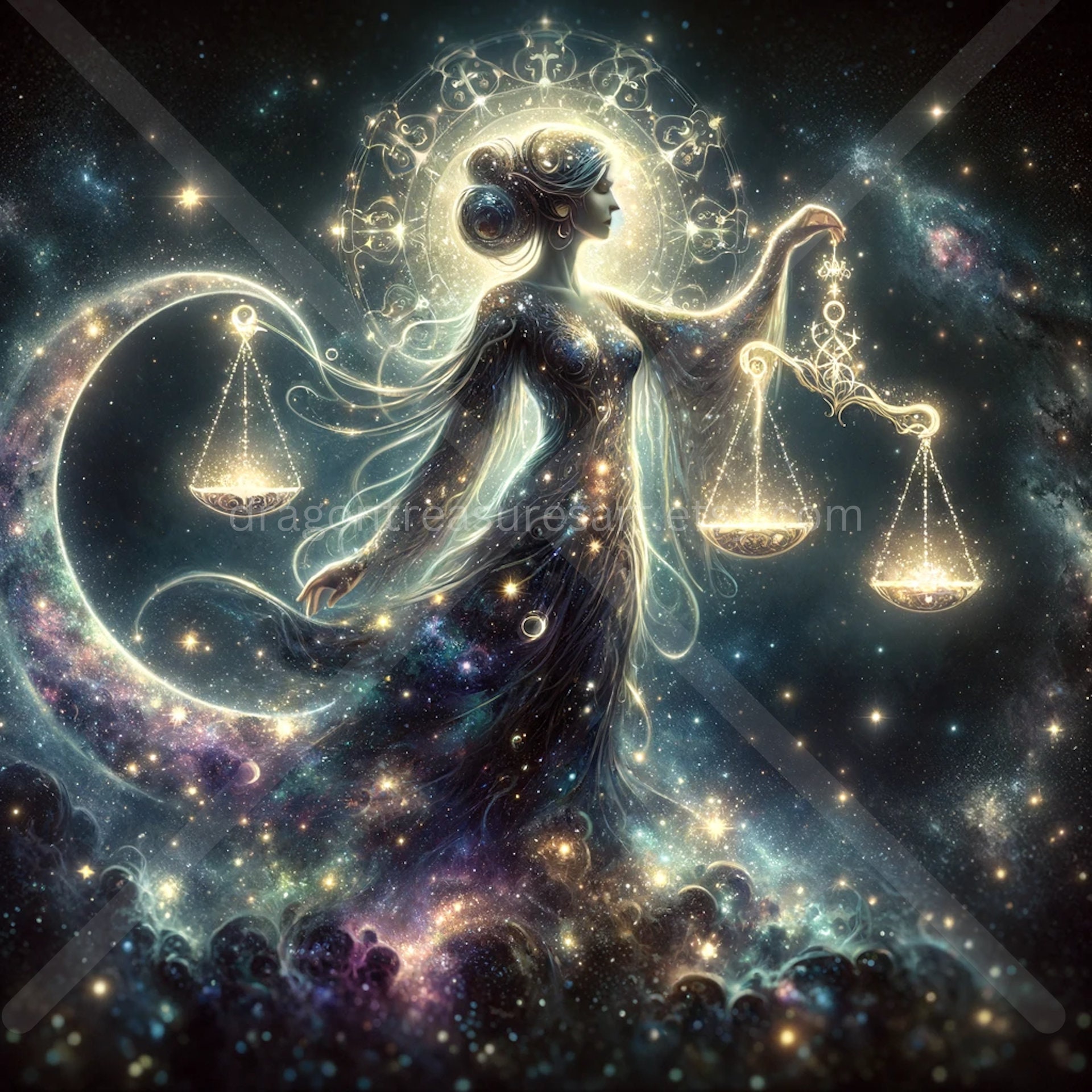 Libra Download: Digital Art, Instant Downloadable Wallpaper ...