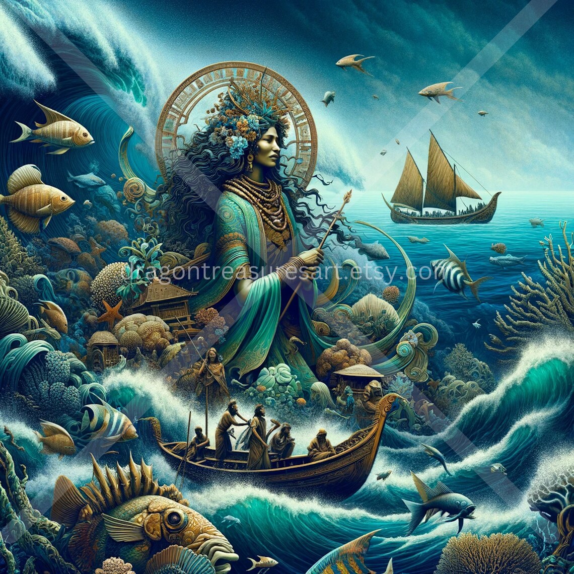 Mama Cocha Download: Digital Art, Instant Downloadable Wallpaper ...