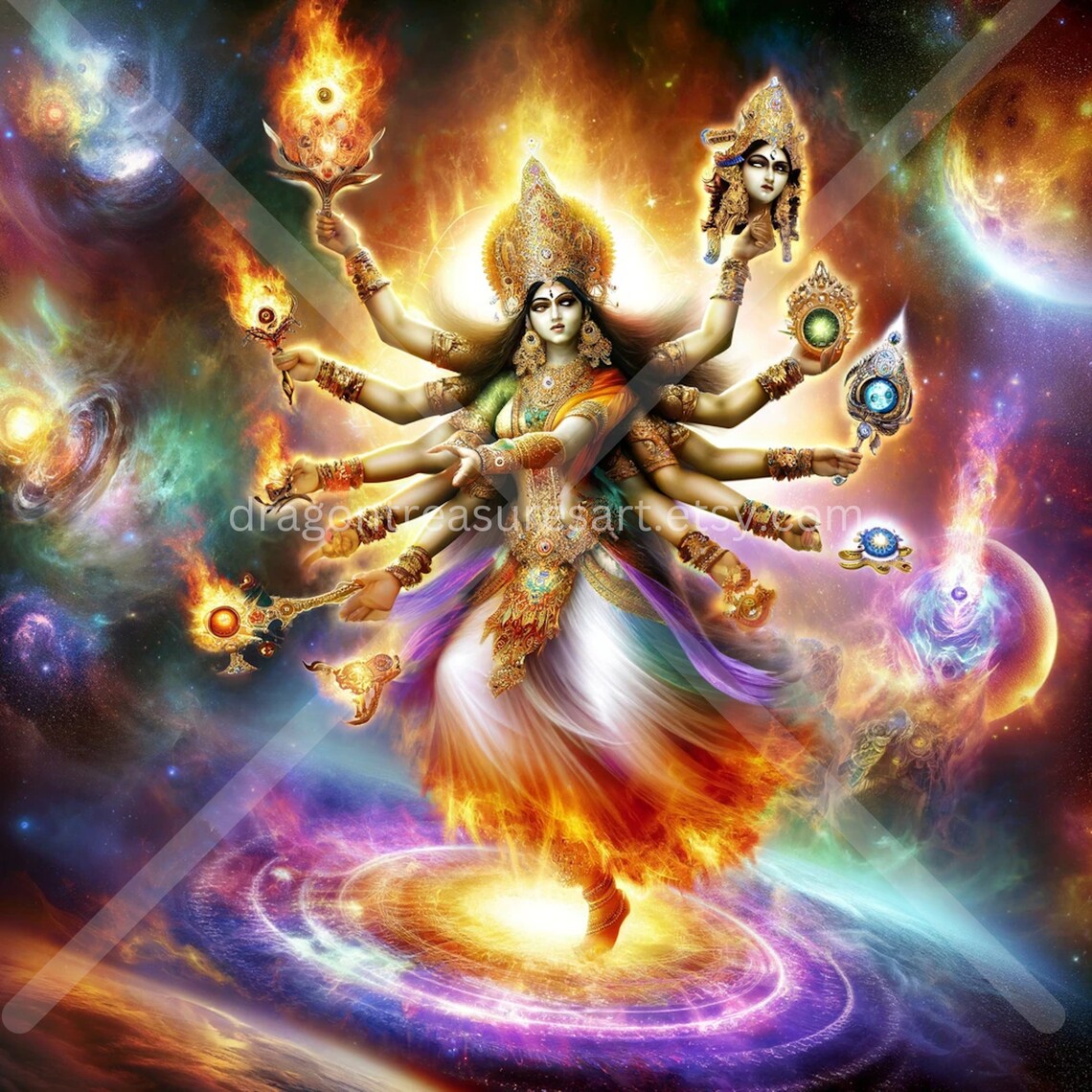 Shakti Download: Digital Art, Instant Downloadable Wallpaper ...