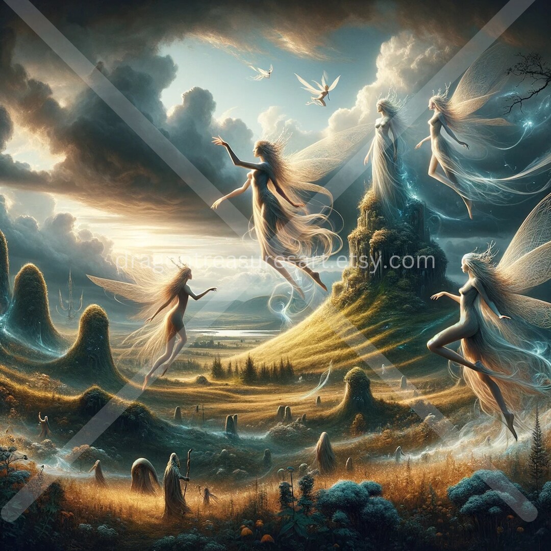 The Sidhe Download: Digital Art, Instant Downloadable Wallpaper ...