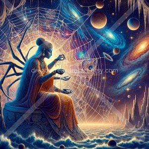 Spider Woman (spider Grandmother) Download: Digital Art, Instant ...