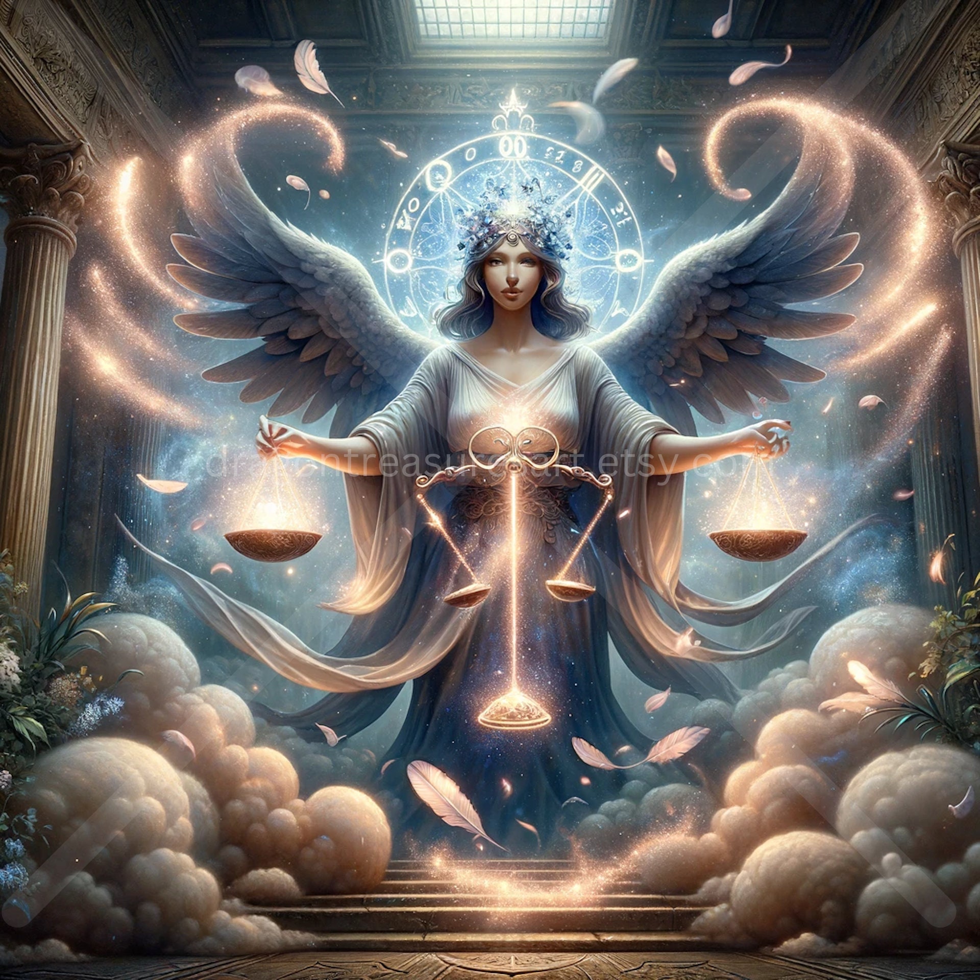 Libra Download: Digital Art, Instant Downloadable Wallpaper ...