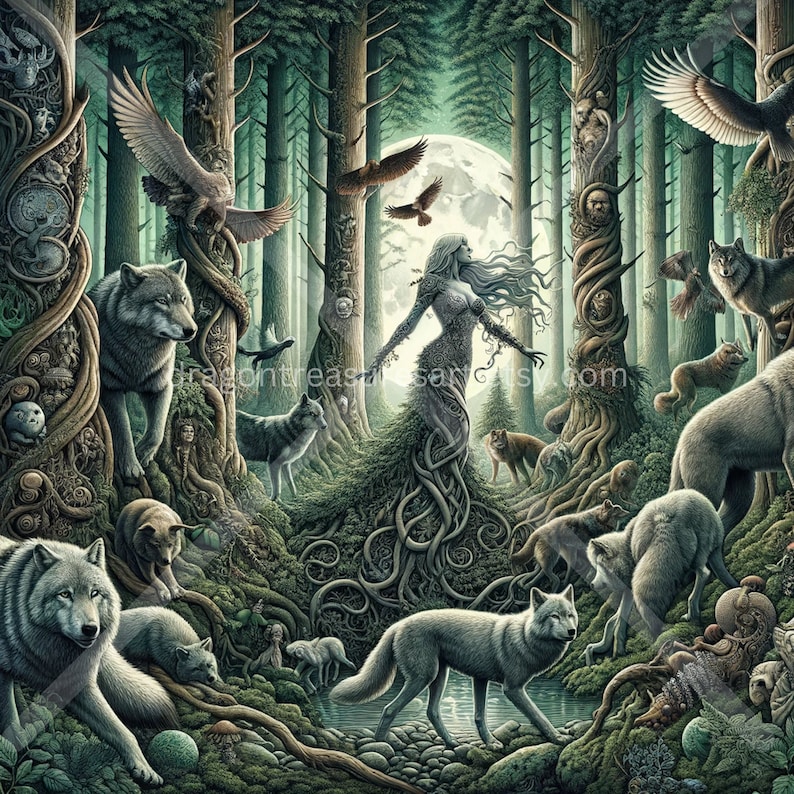 Medeina Download: Digital Art, Instant Downloadable Wallpaper ...