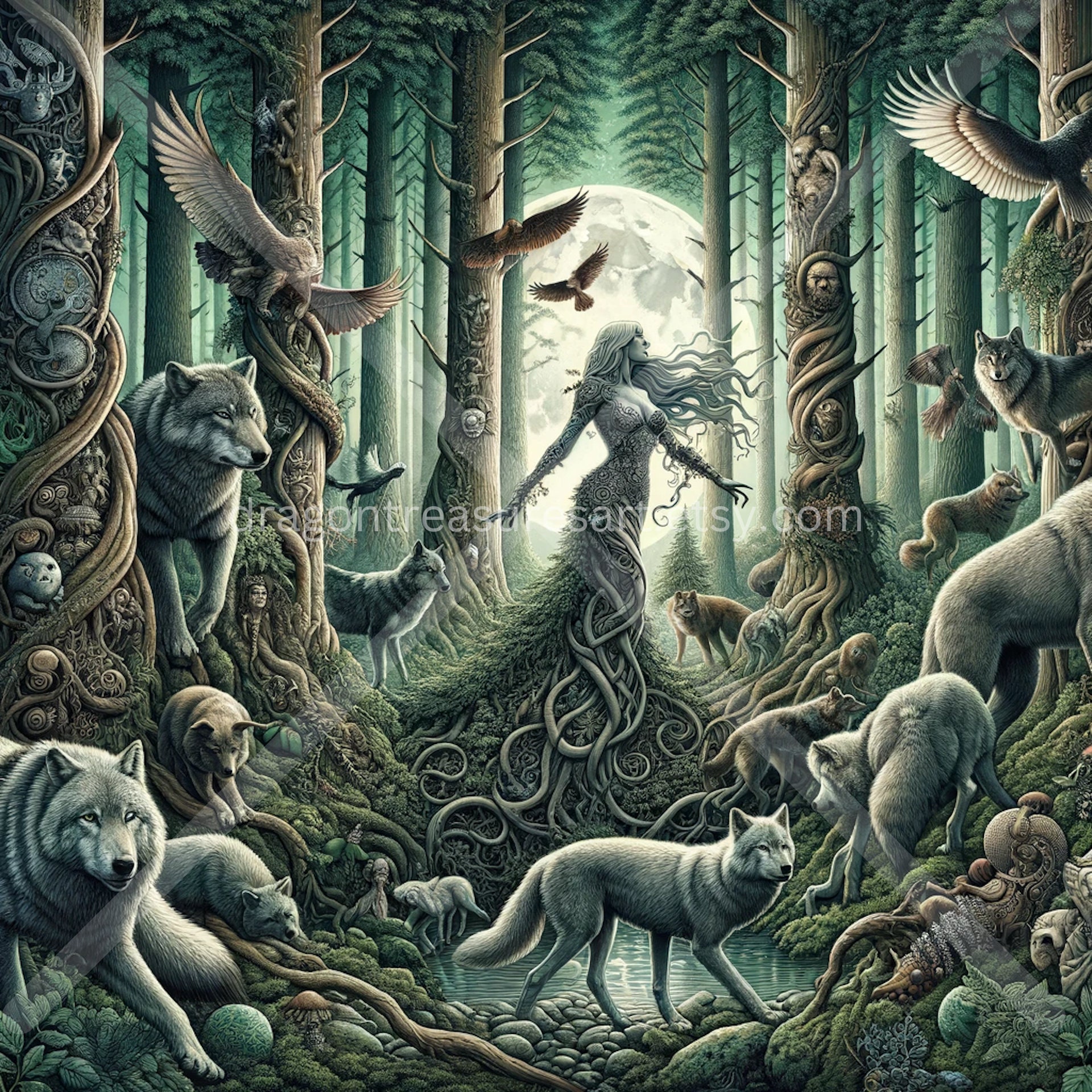 Medeina Download: Digital Art, Instant Downloadable Wallpaper ...