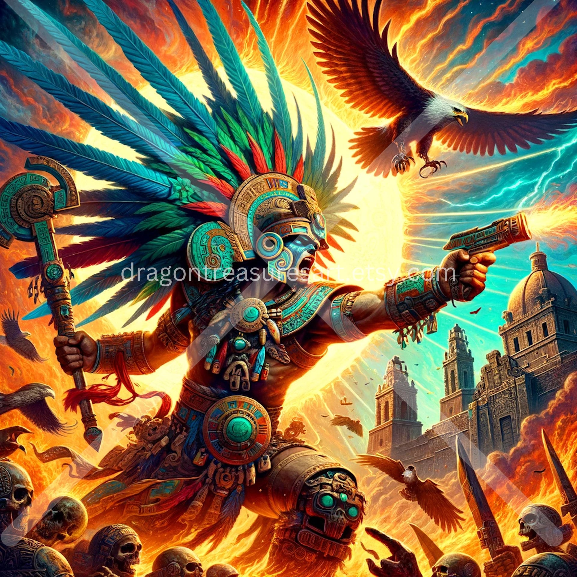 Aztec Warrior Wallpapers