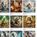 Greek Mythology Collection Bundle: Digital Art, Instant Downloadable ...
