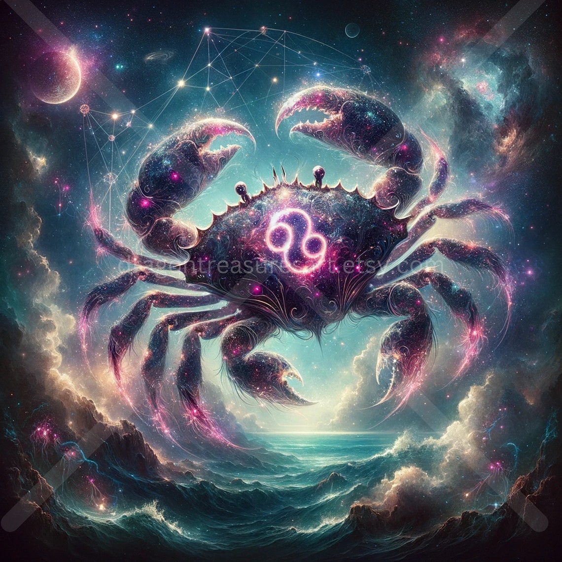 Cancer Download: Digital Art, Instant Downloadable Wallpaper ...