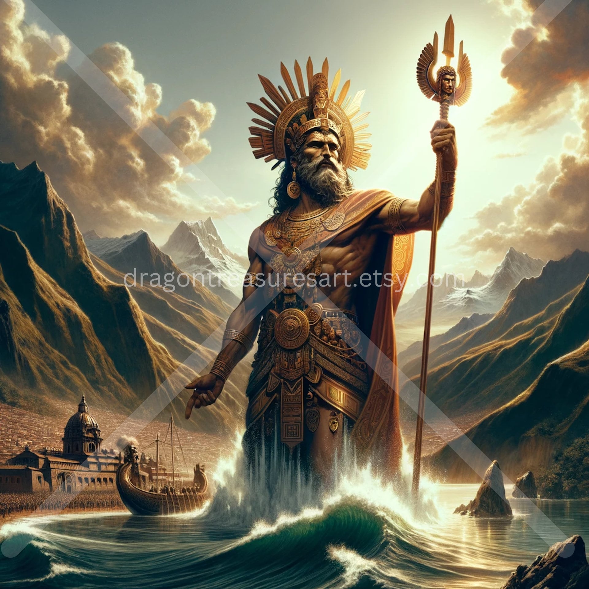 Manco Capac Download: Digital Art, Instant Downloadable Wallpaper ...