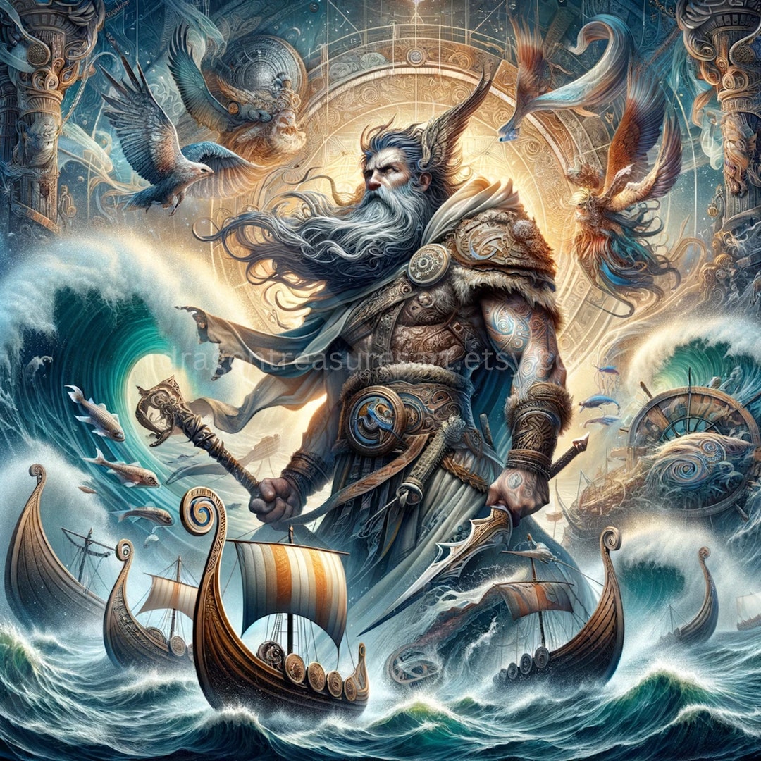 Njord Download: Digital Art, Instant Downloadable Wallpaper ...