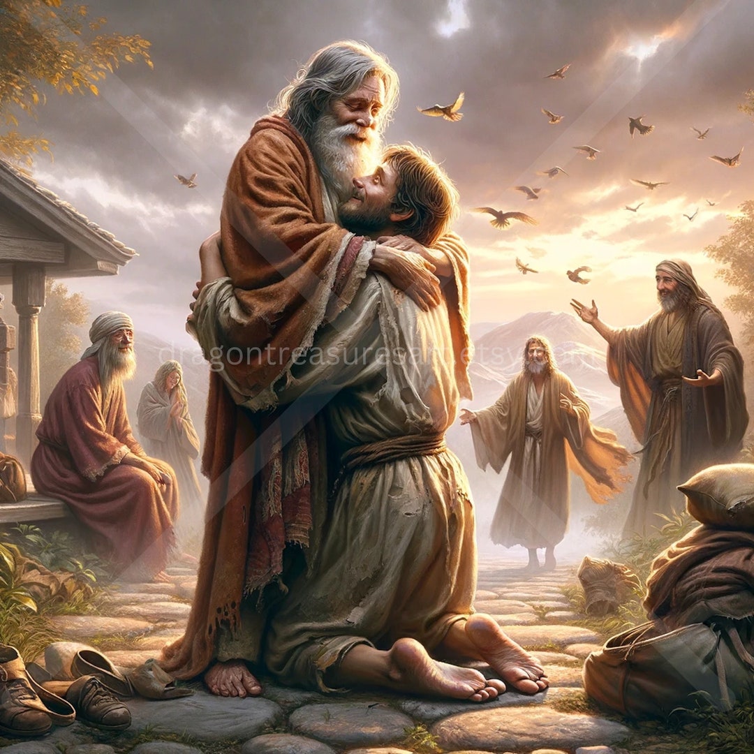 Prodigal Son Download: Digital Art, Instant Downloadable Wallpaper, Downloadable Fantasy Art ...