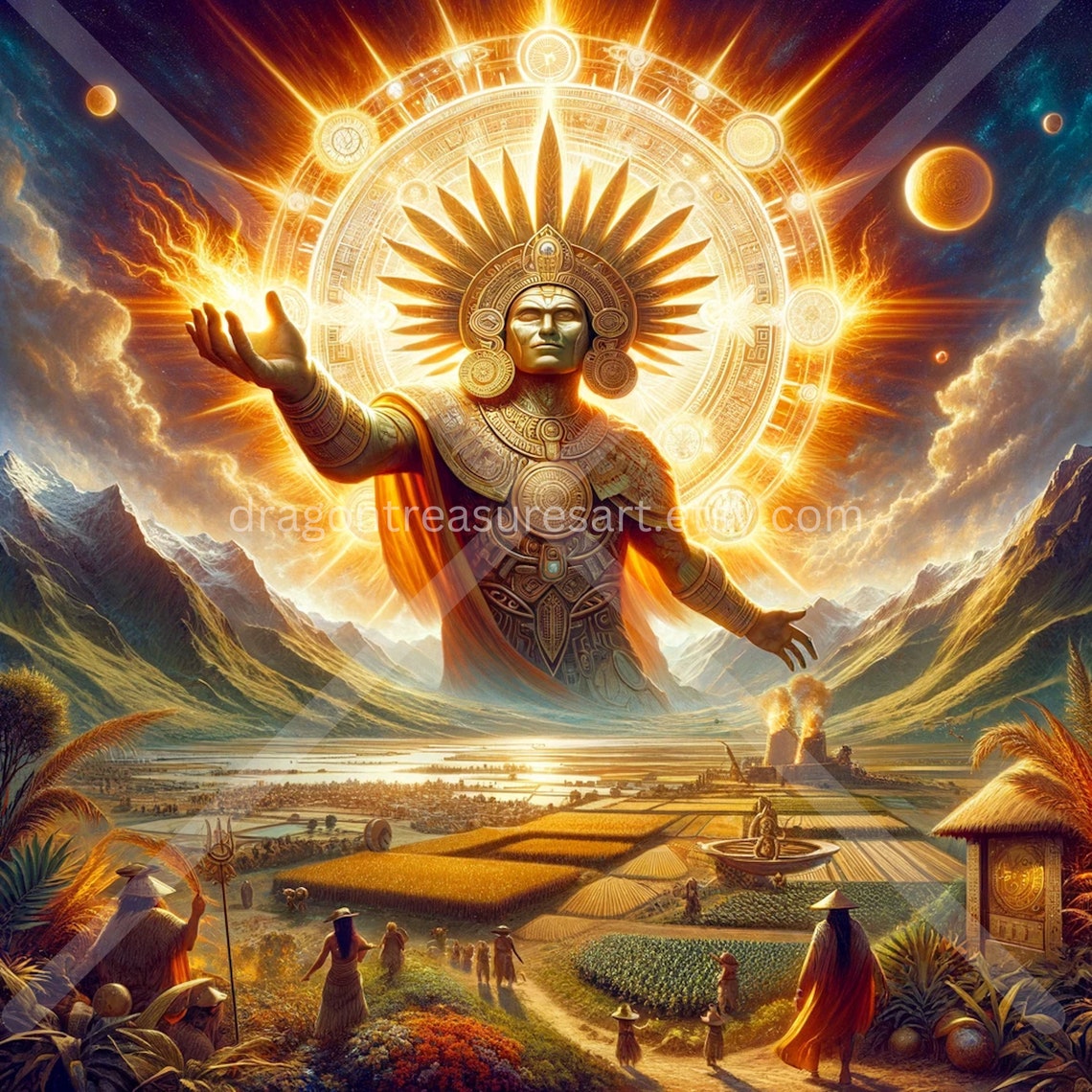 Inti Download: Digital Art, Instant Downloadable Wallpaper ...