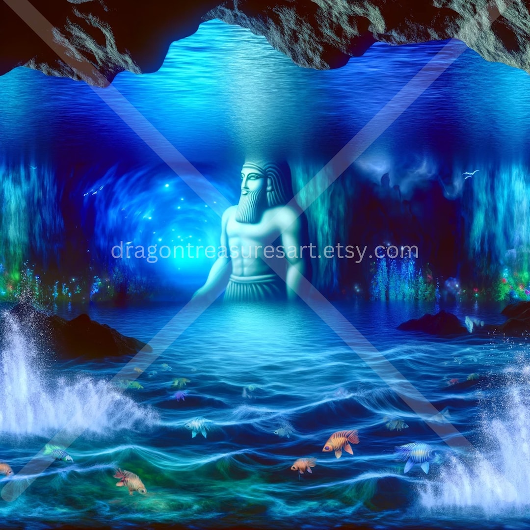 Abzu (apsu) Download: Digital Art, Instant Downloadable Wallpaper ...